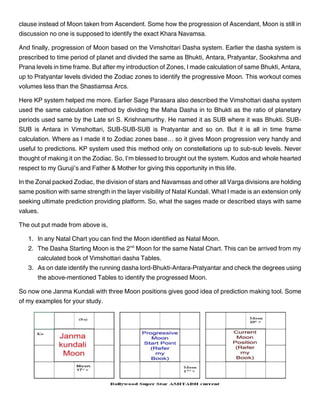 3 Moon Method - New Concept | PDF