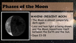 Moon and other Satellites (Phases of the Moon).pptx