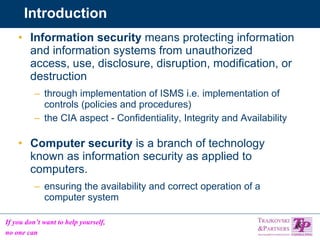 3 Most Common Threats Of Information Security | PPT