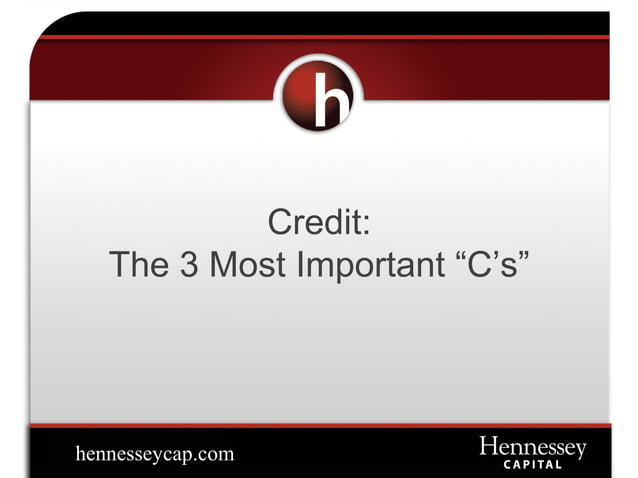 Credit: The 3 Most Important "Cs" | PPT