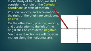 Motion, Scalar and Vector | PPTX
