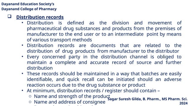3 MPH 104T Distribution Records SRTMU.pptx