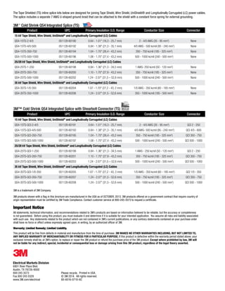 3M QS4 Cold Shrink Cable Splice | PDF