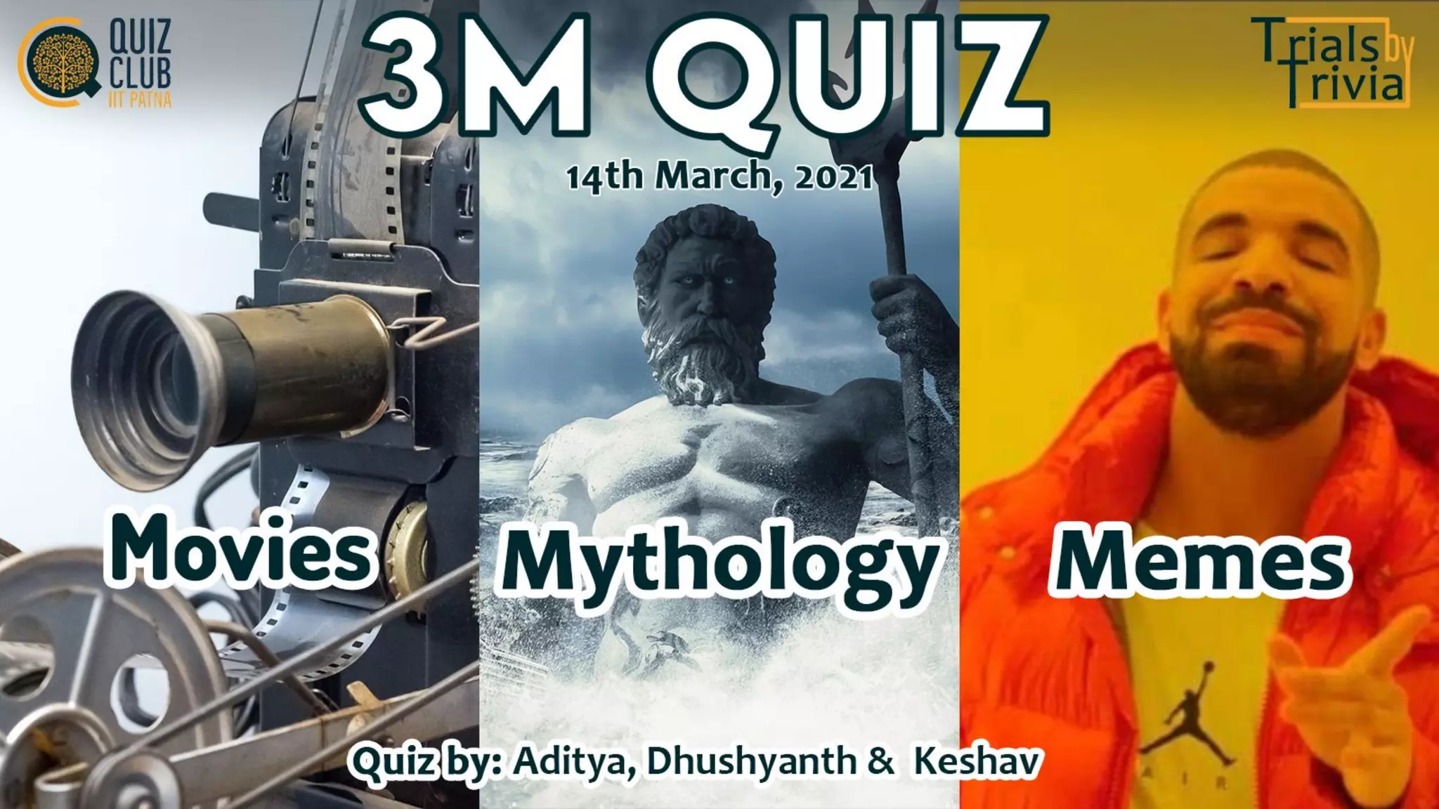 Trials by Trivia: 3M Quiz (Movies, Mythology, and Memes) | PDF
