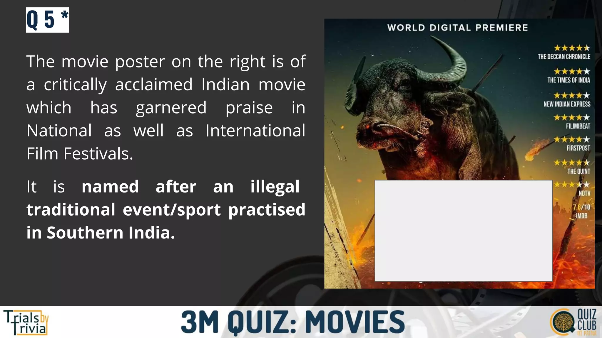 Trials by Trivia: 3M Quiz (Movies, Mythology, and Memes) | PDF | Movies ...