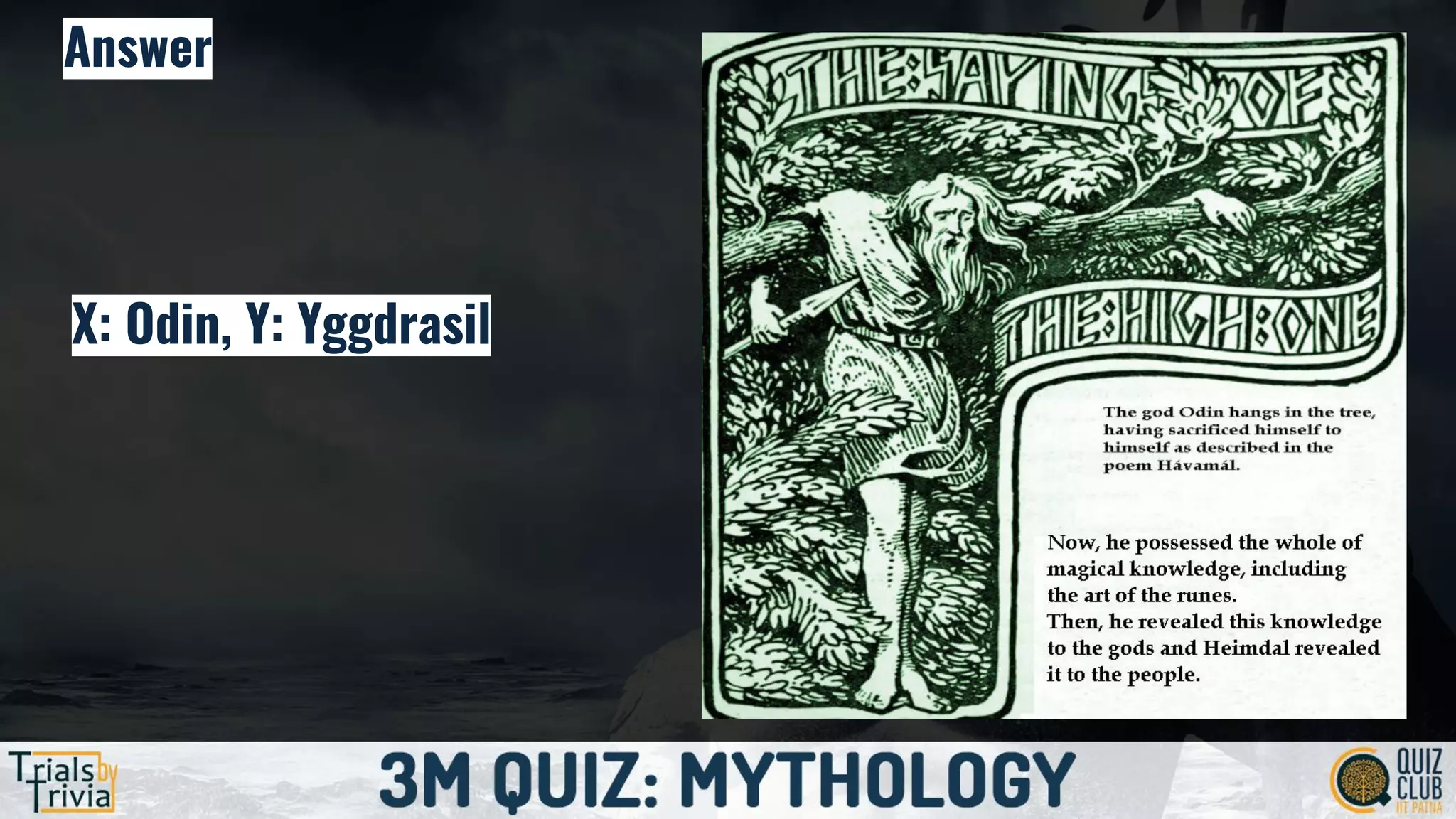 Trials by Trivia: 3M Quiz (Movies, Mythology, and Memes) | PDF | Movies ...