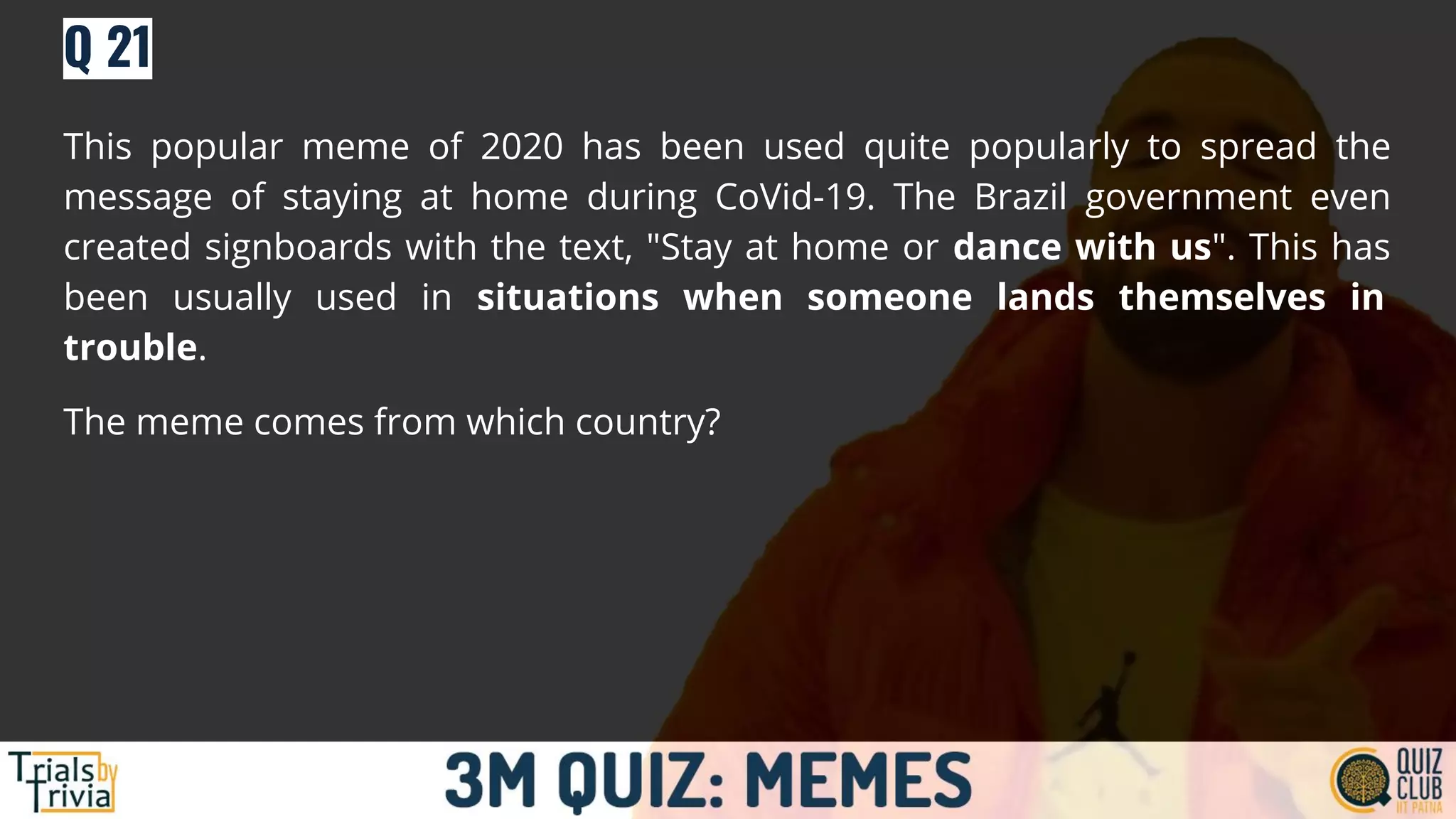 Trials by Trivia: 3M Quiz (Movies, Mythology, and Memes) | PDF | Movies ...