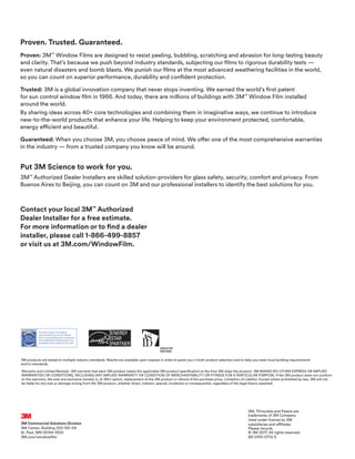 3 m safety and security film benefits | PDF