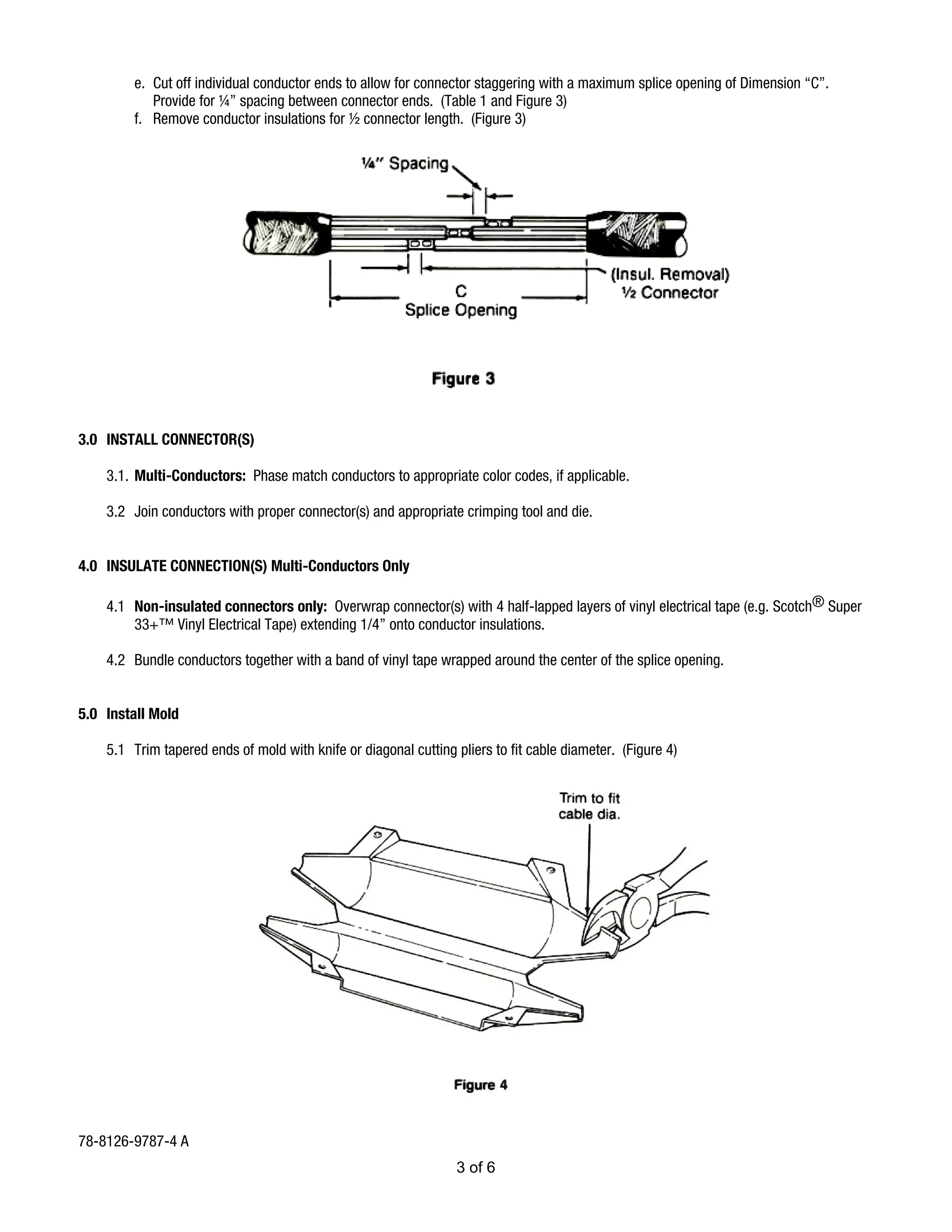 3M Scotchcast Flexible & Trailing Power Cable Splice Kits 82-F | PDF