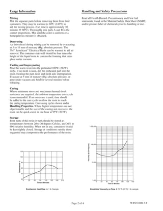 3M Scotchcast Resin, Epoxy Resin 9 | PDF
