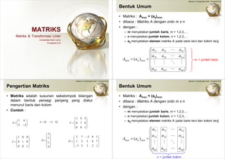 3 mtl matriks_1 print | PDF