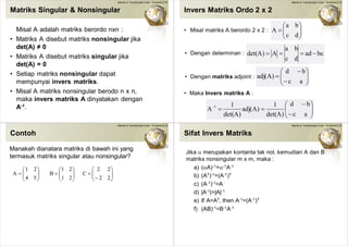 3 mtl matriks_1 print | PDF