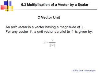 3 multiplication of_a_vector_by_a_scalar | PPT