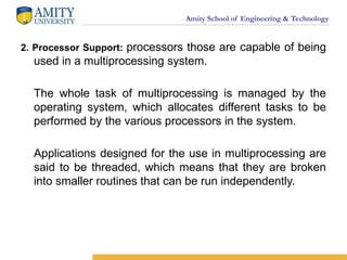 3 multi processor os .This is the presentation we use to delever in Amity University pptx | PPT