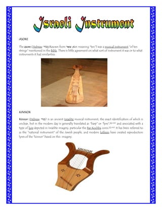 3 musical instrument | PDF