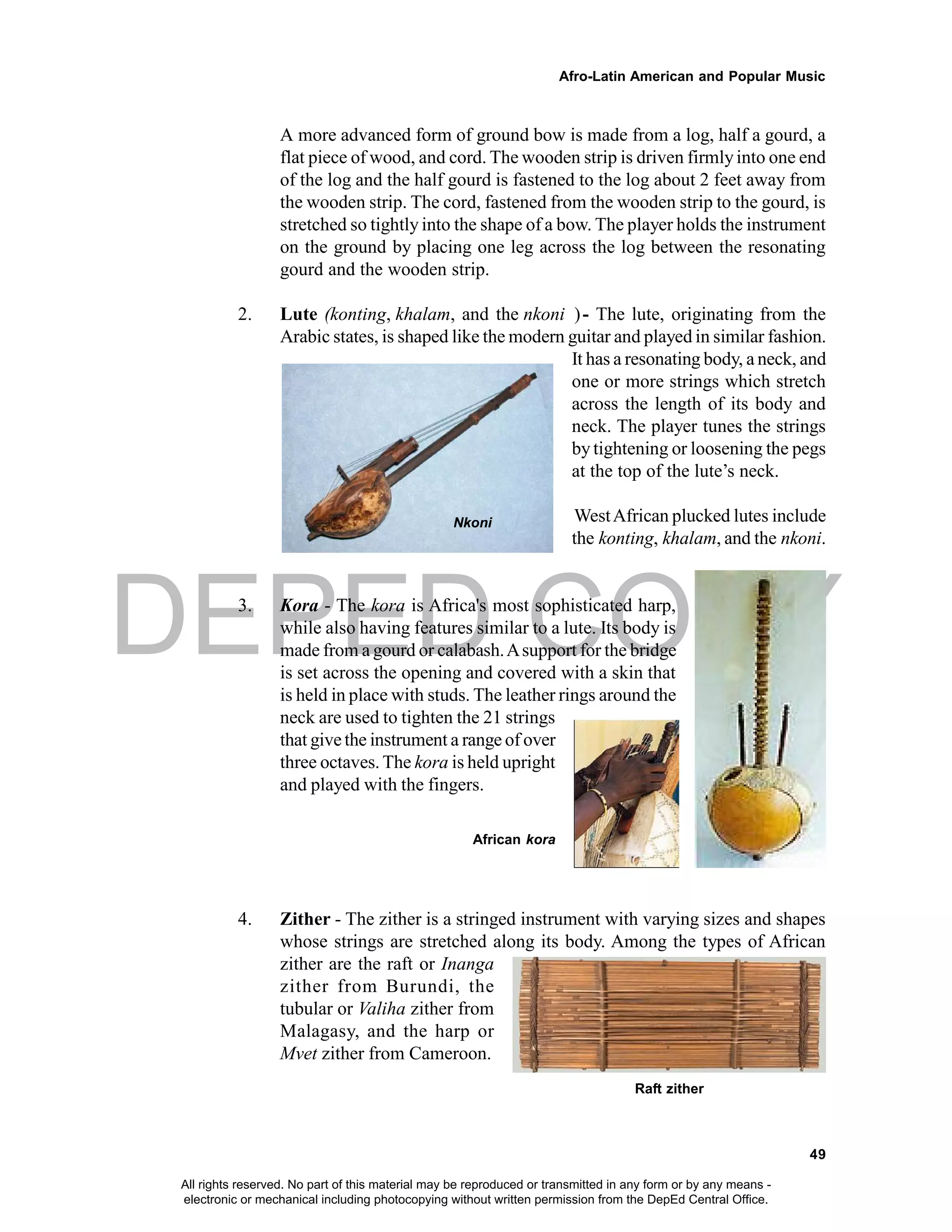 music grade 10 2nd quarter | PDF