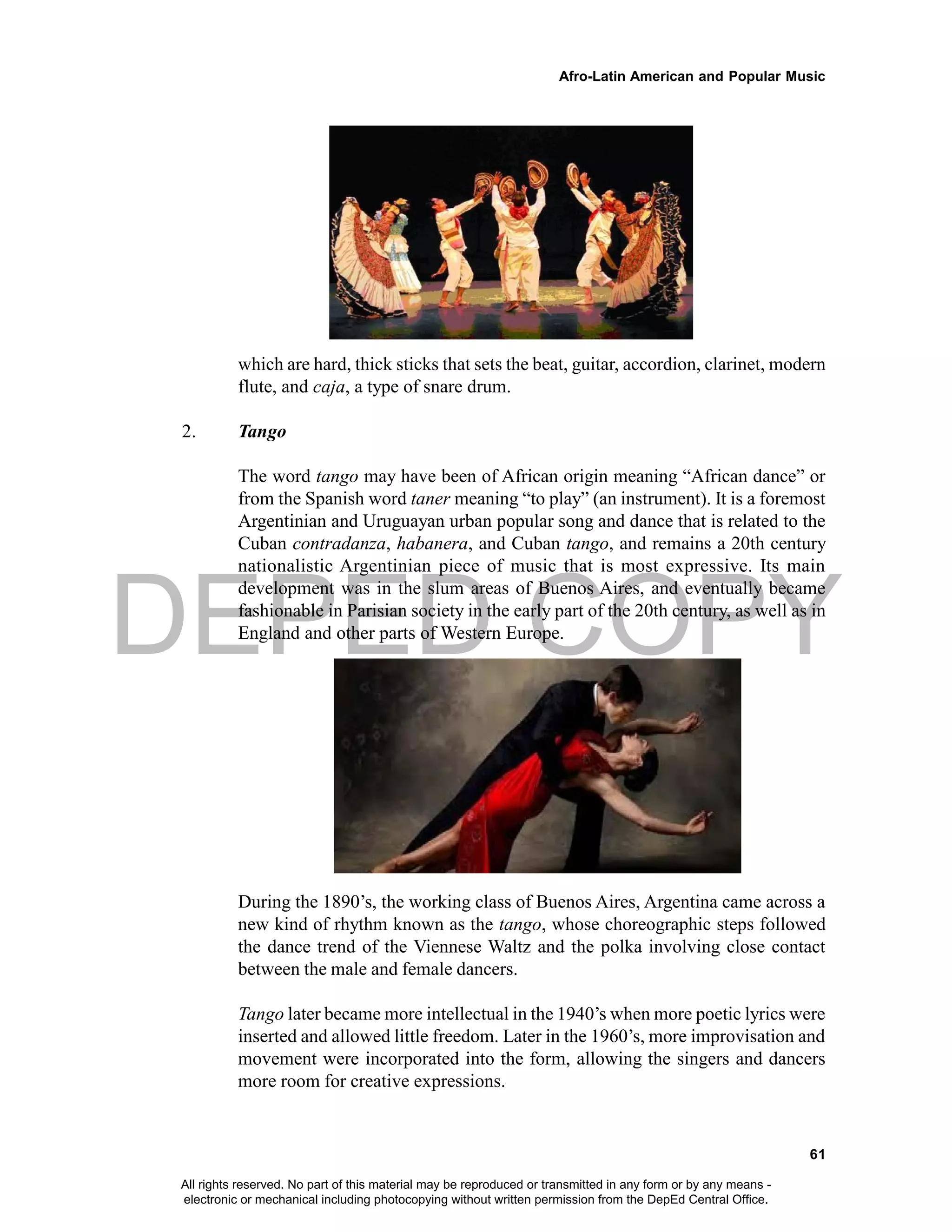 music grade 10 2nd quarter | PDF