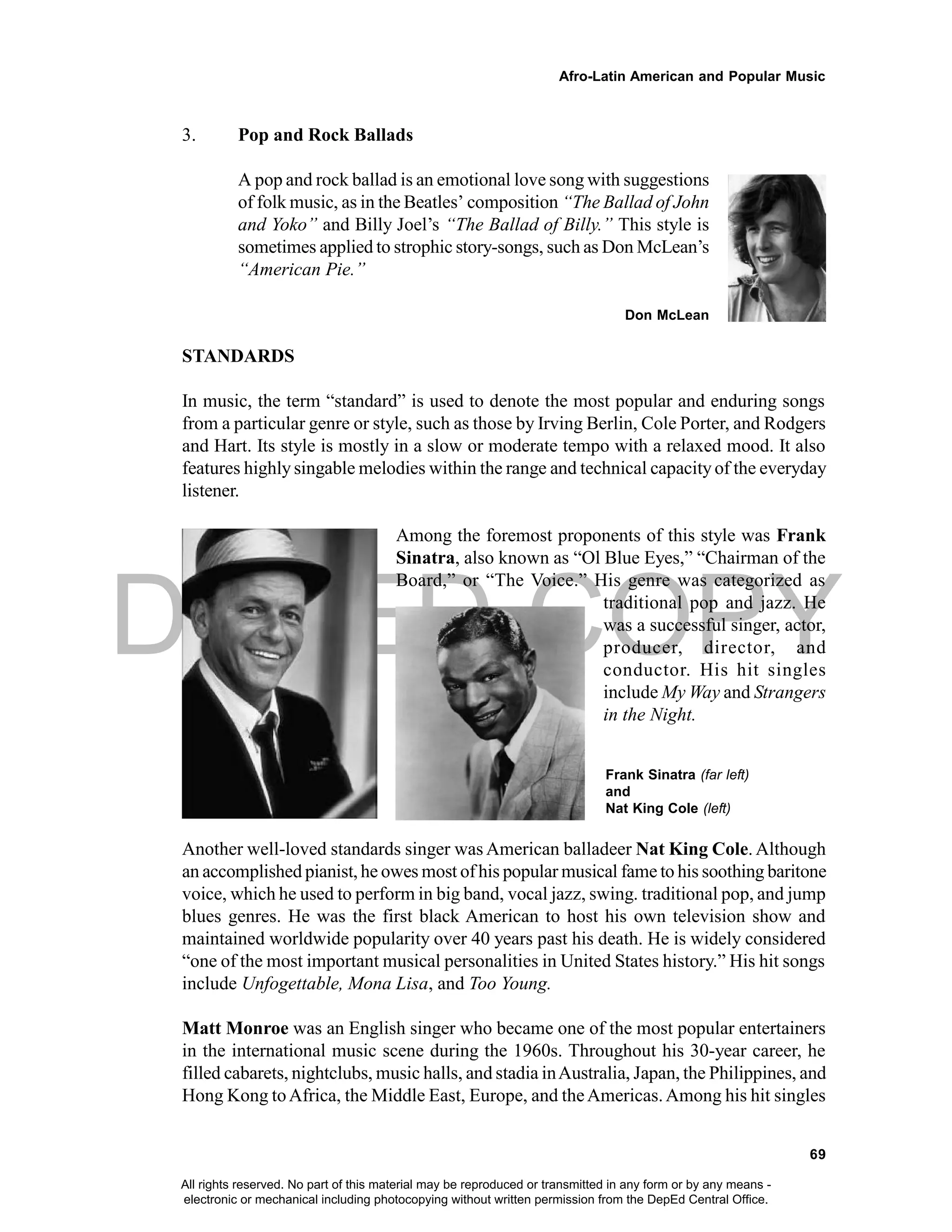 music grade 10 2nd quarter | PDF