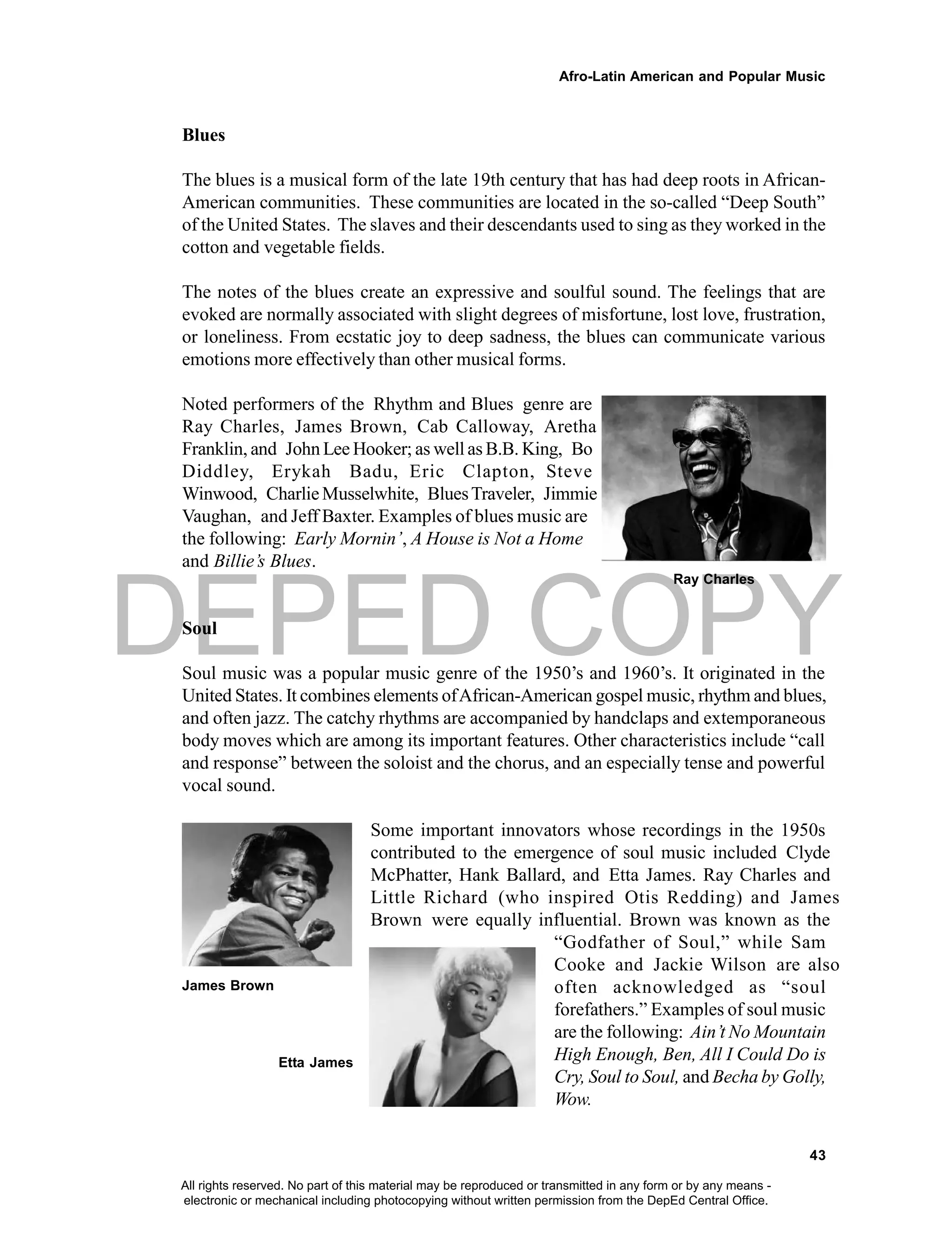 music grade 10 2nd quarter | PDF