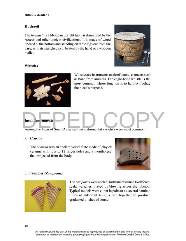 music grade 10 2nd quarter | PDF