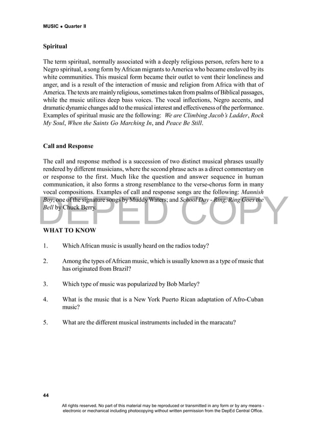 Music Grade 10 2nd Quarter music-grade-10-2nd-quarter