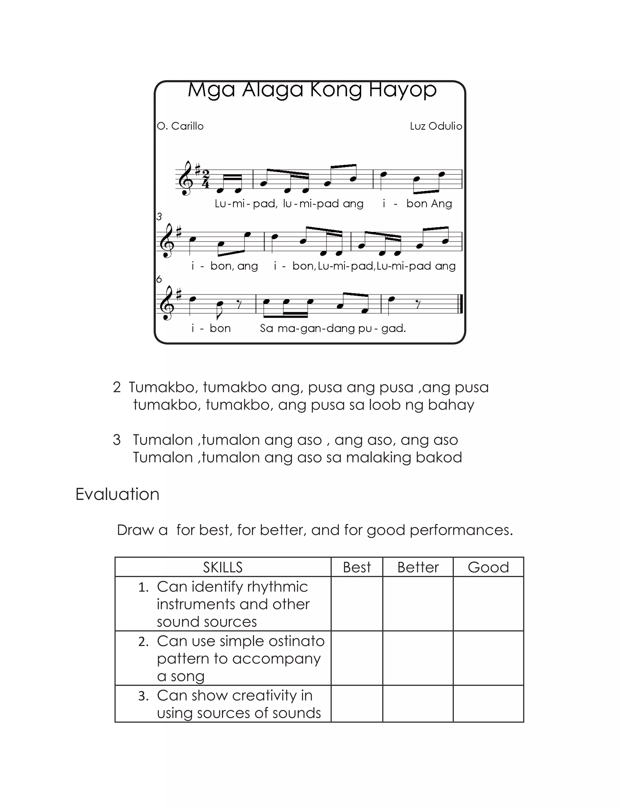 MAPEH 3 Music Learner's Manual 1st Quarter | PDF