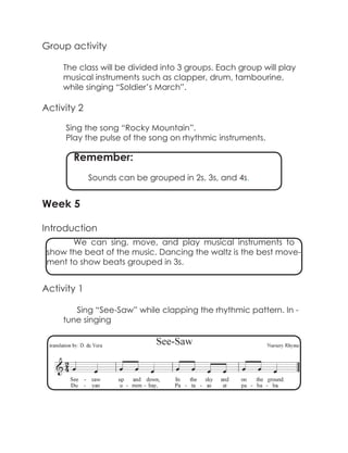 MAPEH 3 Music Learner's Manual 1st Quarter | PDF