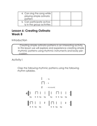 MAPEH 3 Music Learner's Manual 1st Quarter | PDF