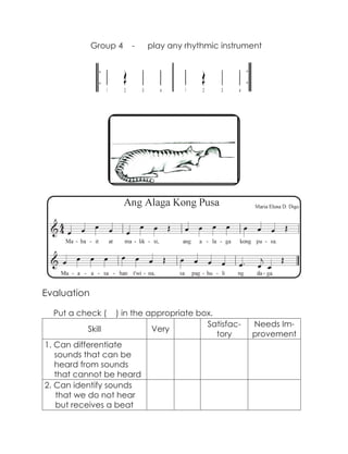 MAPEH 3 Music Learner's Manual 1st Quarter | PDF