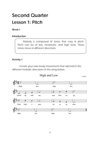 MAPEH 3 Music Learner's Manual 2nd Quarter | PDF