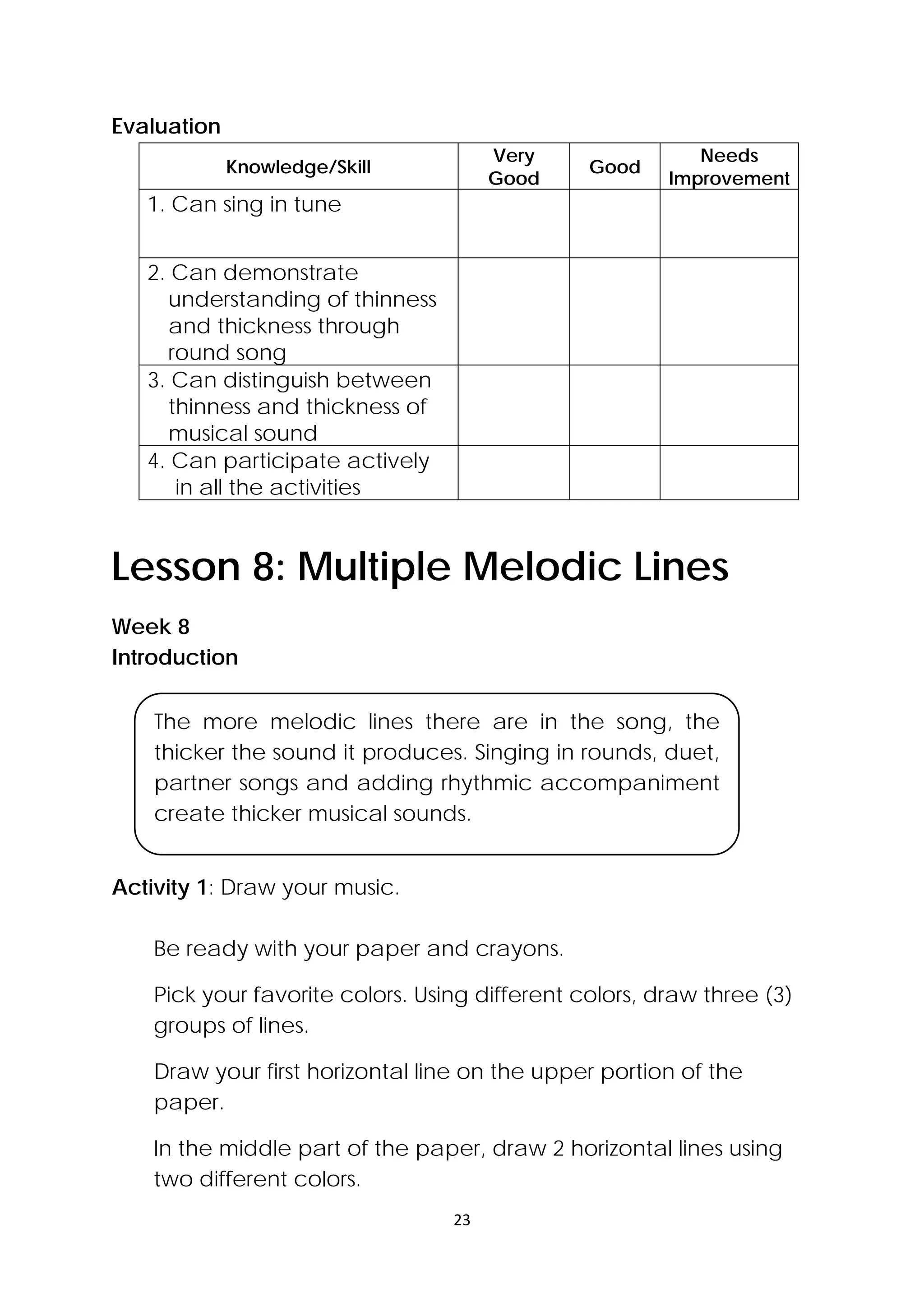 MAPEH 3 Music Learner's Manual 4th Quarter | PDF