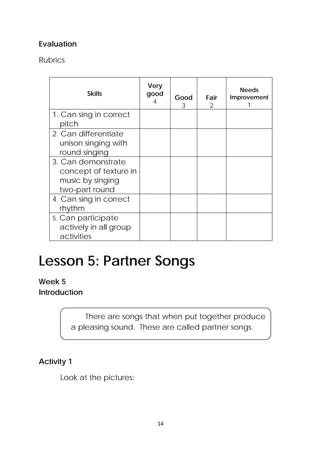 MAPEH 3 Music Learner's Manual 4th Quarter | PDF | Music | Entertainment