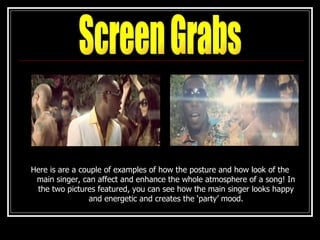 3 Music Video's Analysed Using Goodwin's | PPT