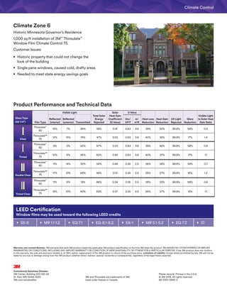 3M window film product info for campuses | PDF
