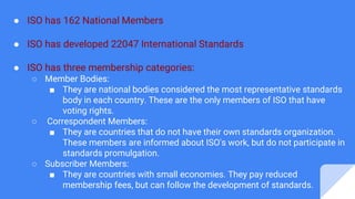 Brief history of ISO | PPTX