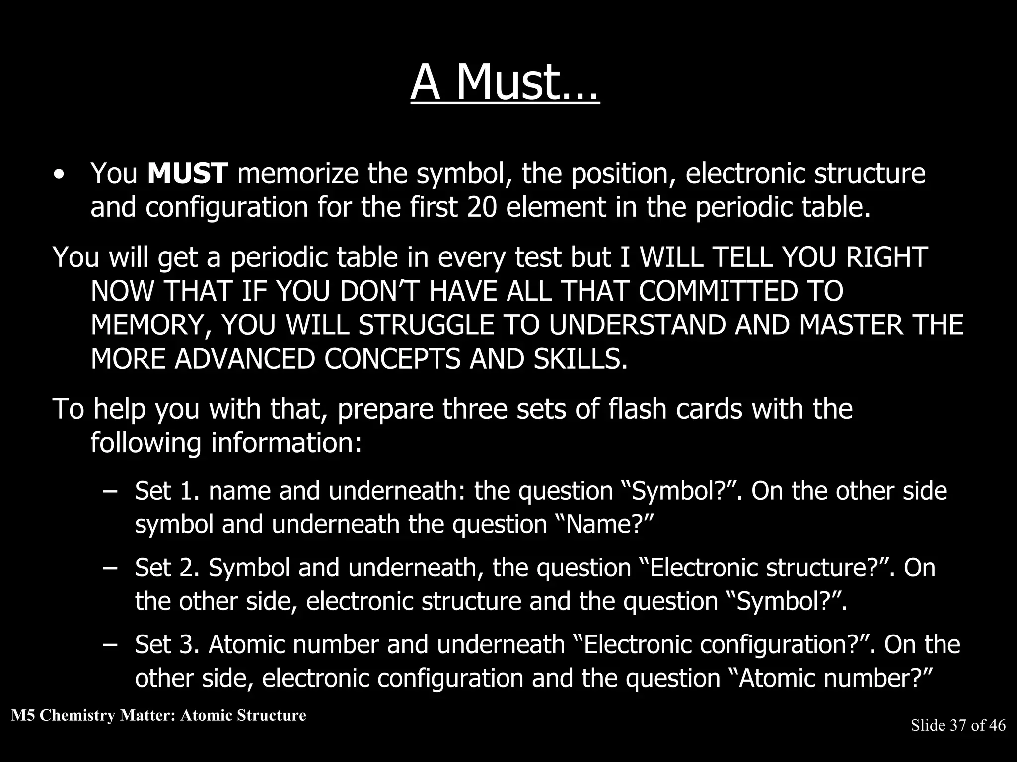 3 myp chemistry atomic structure | PPT