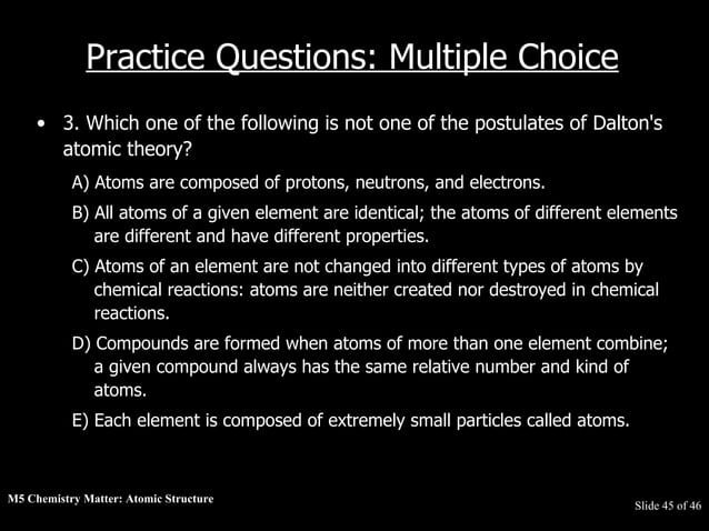 3 myp chemistry atomic structure | PPT