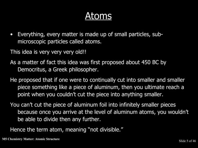 3 myp chemistry atomic structure | PPT