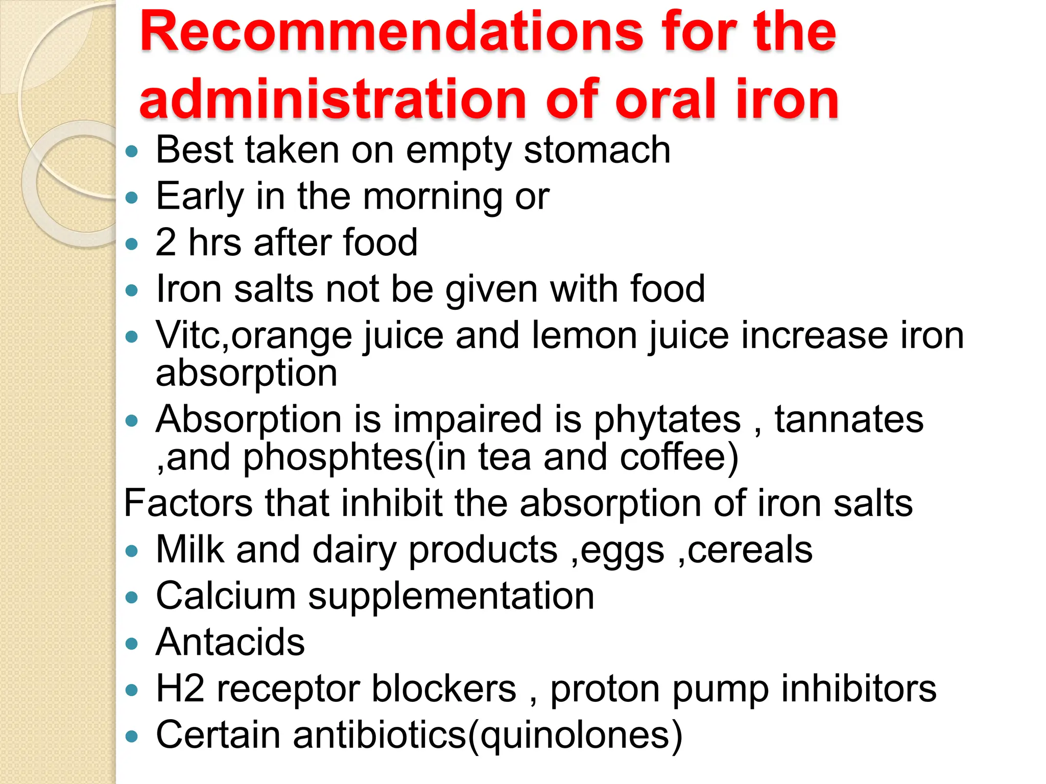 Anemia__BY_MADHURI.pptx treatment of iron deficiency anemia | PPTX