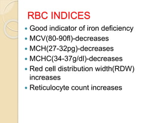 Anemia__BY_MADHURI.pptx treatment of iron deficiency anemia | PPT