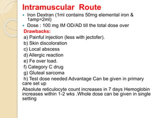 Anemia__BY_MADHURI.pptx treatment of iron deficiency anemia | PPTX