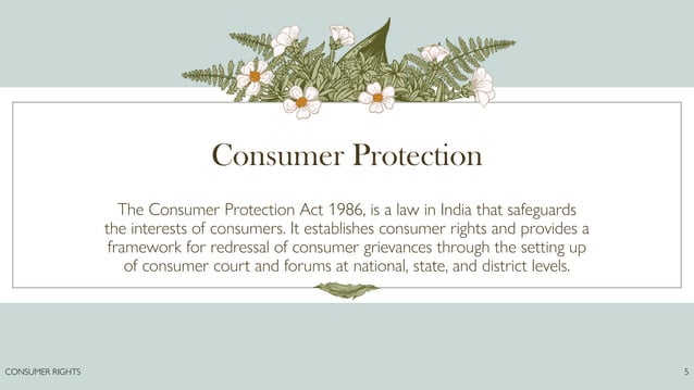 CONSUMER_RIGHTS.pdf sst work for holiday | PPT