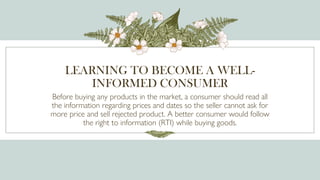 CONSUMER_RIGHTS.pdf sst work for holiday | PPT