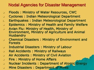 Disaster Management in India Past, Present and Future | PPT