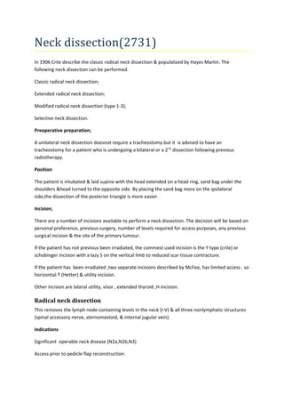 3)neck dissection | DOC