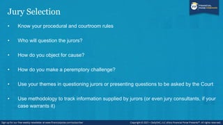 Anatomy of a Trial (Series: Newbie Litigator School 101 - Part 1) | PDF