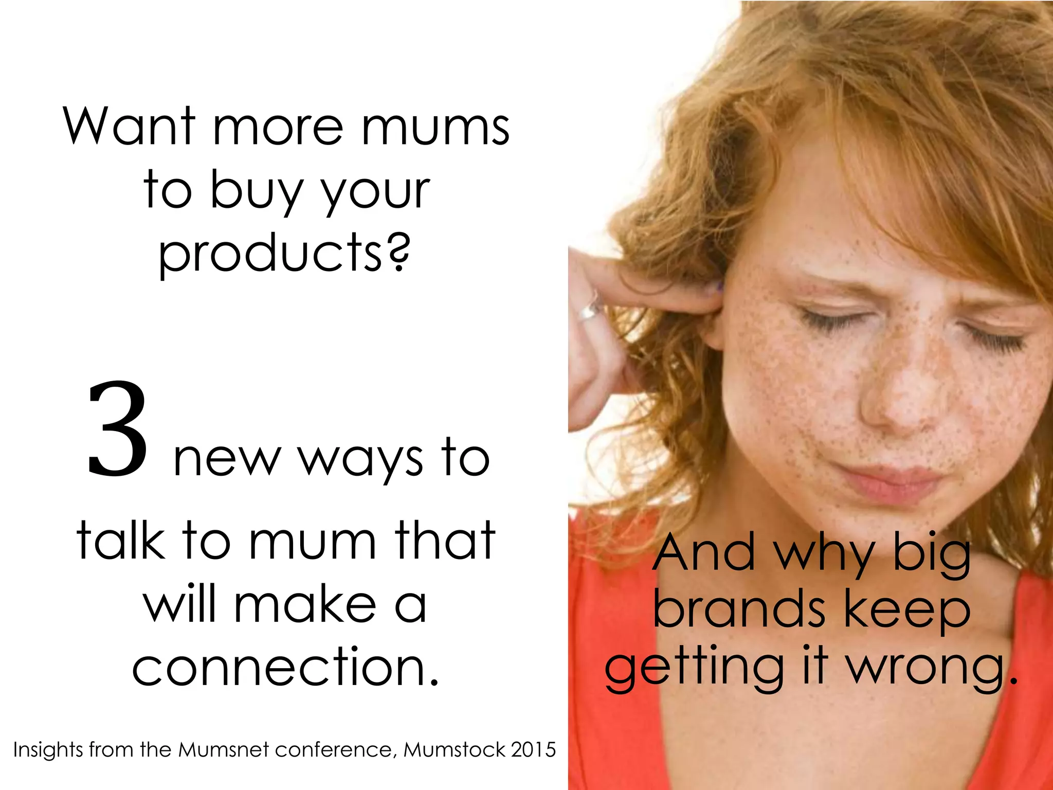 3 Ways Brands Can Connect with Mums Emotionally | PPT