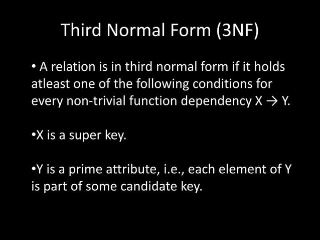 Database management system- Third Normal Form.pptx Database management system- Third Normal Form.pptx