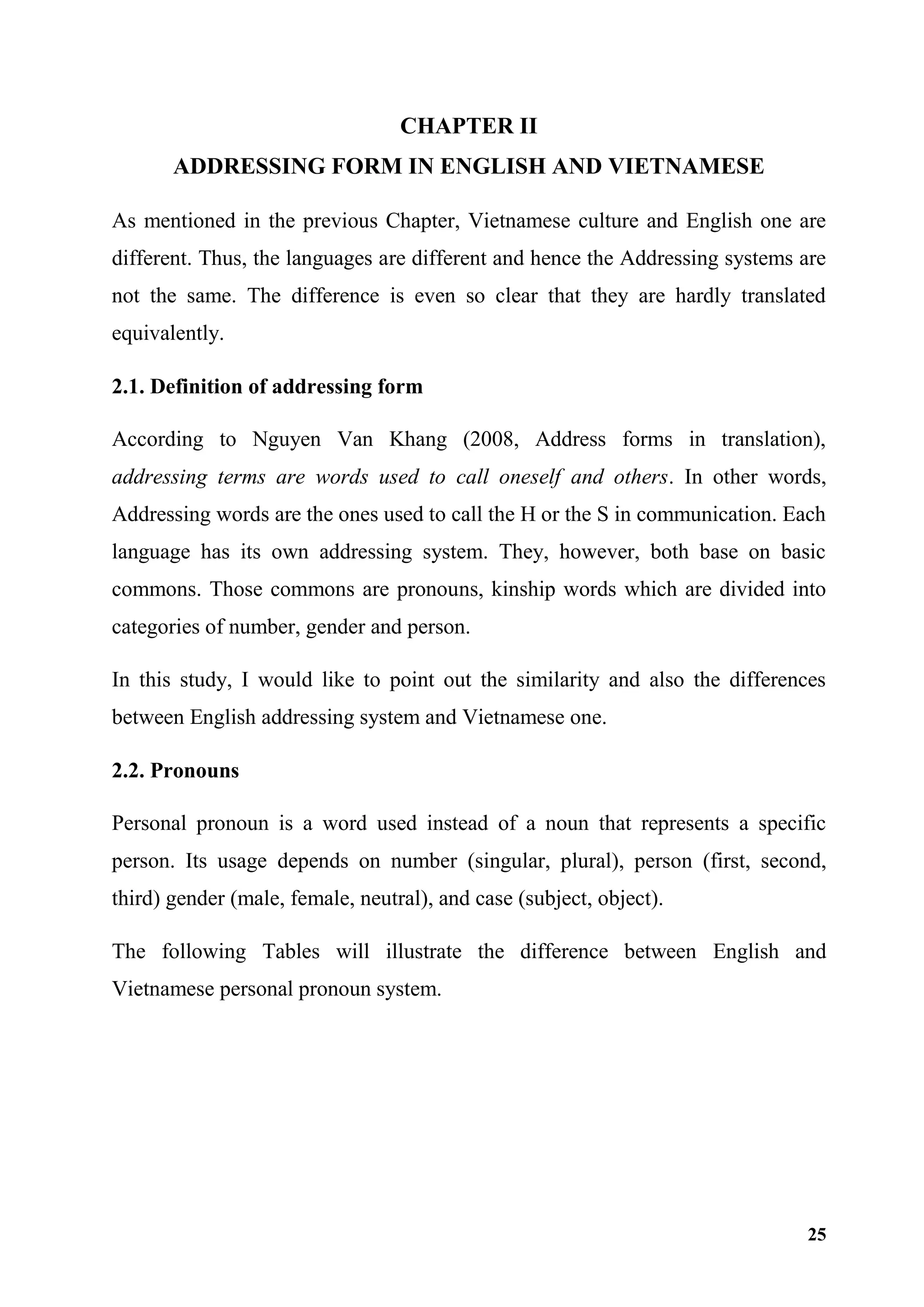 Đề tài: An English-Vietnamese cross-cultural communication study on | PDF