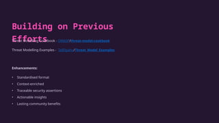 OWASP Barcelona 2025 Threat Model Library | PPTX